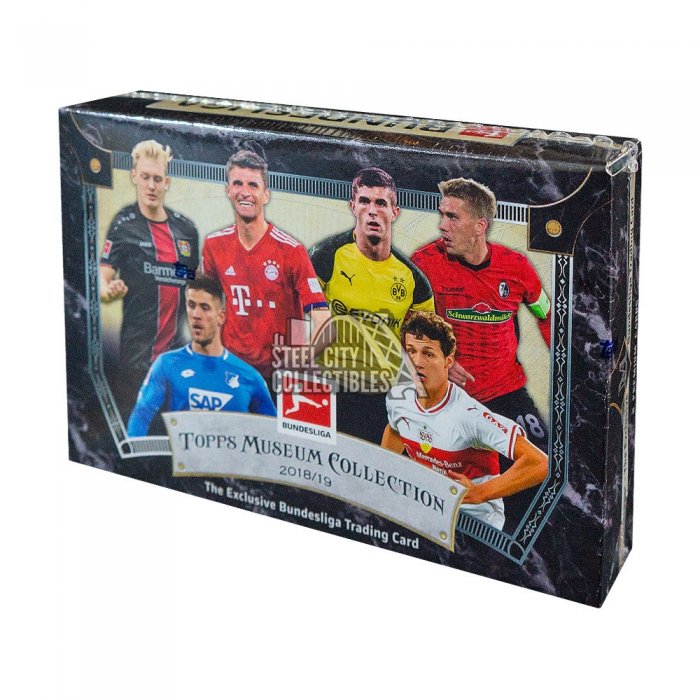 2018-19 Topps Bundesliga Museum Collection Soccer Hobby Box | Steel ...