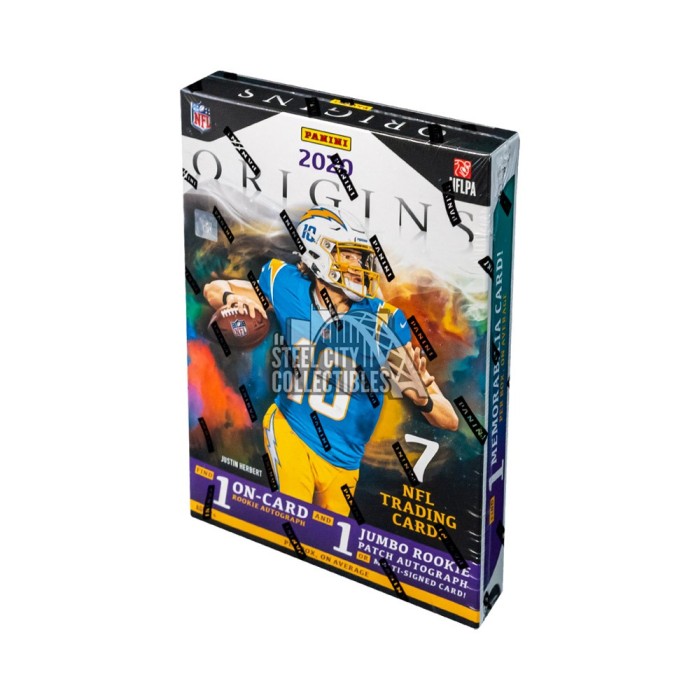 2020 Panini Origins Football Hobby Box | Steel City Collectibles