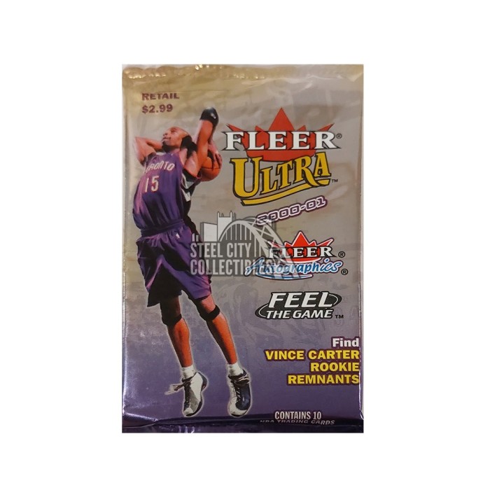 2000-01 Fleer Ultra Basketball Retail Pack | Steel City Collectibles
