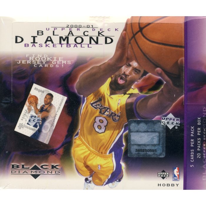2000-01 Upper Deck Black Diamond Basketball Hobby Box | Steel City Collectibles