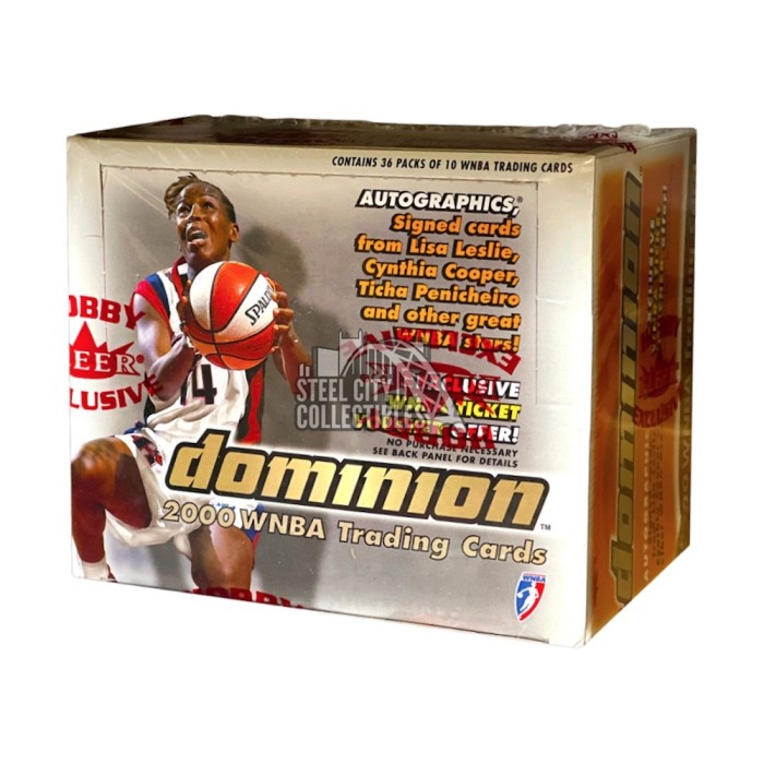 2000 Skybox Dominion WNBA Basketball Hobby Box | Steel City Collectibles