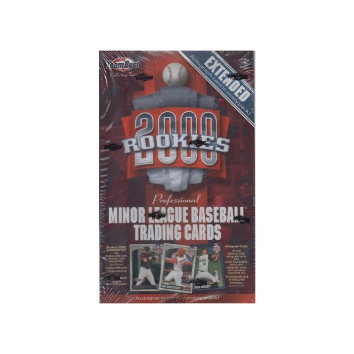 2000 Team Best Rookies Extended Hobby Baseball Box | Steel City ...