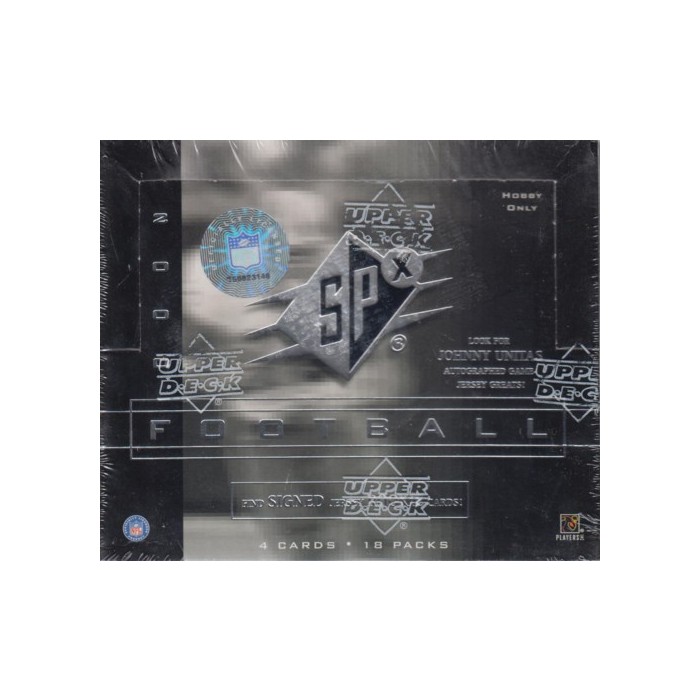 2000 Upper Deck SPX Football Hobby Box | Steel City Collectibles