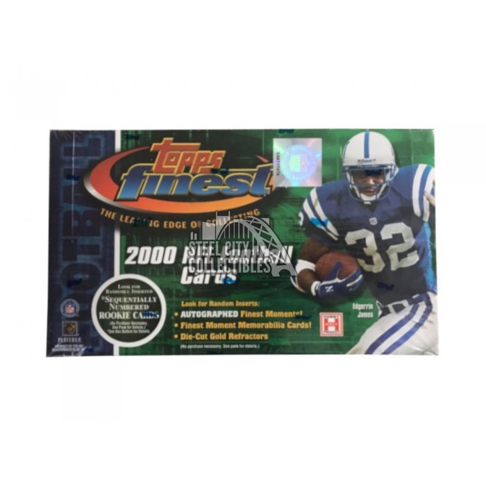 2000 Topps Finest Football Hobby Box | Steel City Collectibles