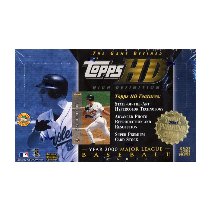 2000 Topps High Definition Baseball Hobby Box | Steel City Collectibles