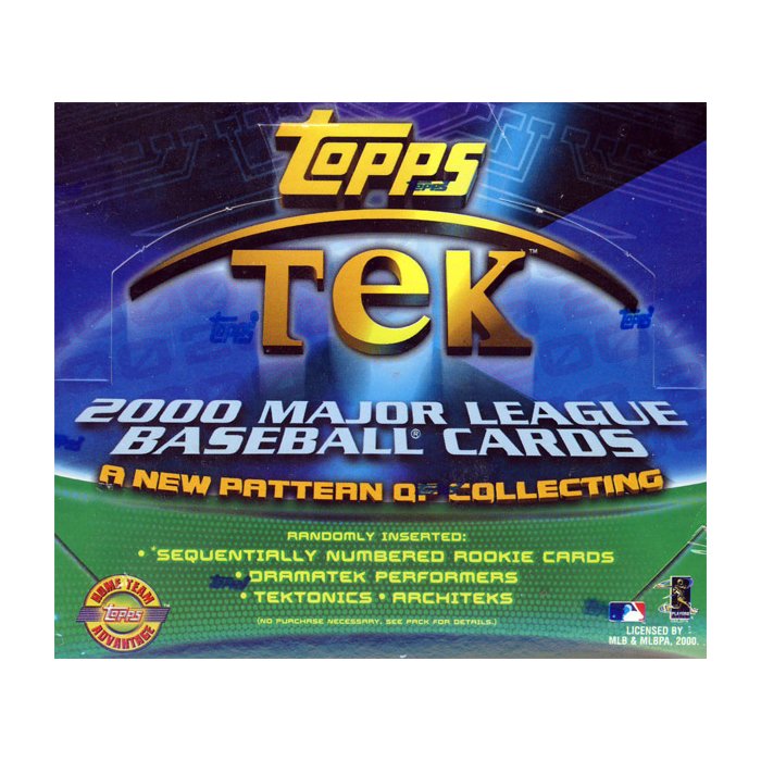 2000 Topps Tek Baseball Hobby Box | Steel City Collectibles