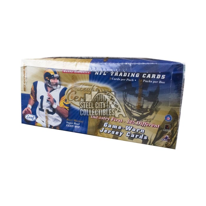 2000 Leaf Certified Football Hobby Box | Steel City Collectibles