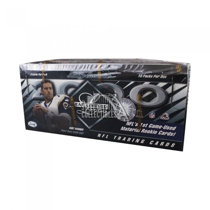 2000 Leaf Limited Football Hobby Box | Steel City Collectibles