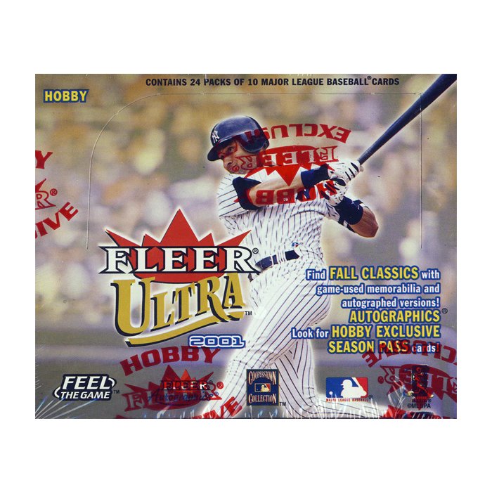 2001 Fleer Ultra Baseball Hobby Box | Steel City Collectibles