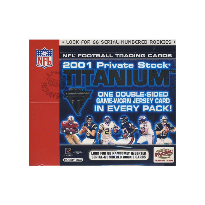 2001 Pacific Titanium Football Hobby Box | Steel City Collectibles