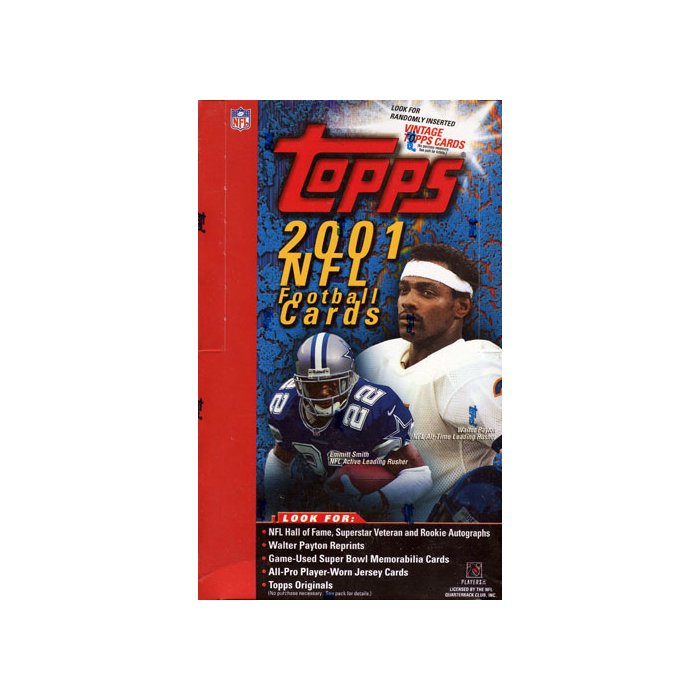 2001 Topps Football 36ct Box | Steel City Collectibles