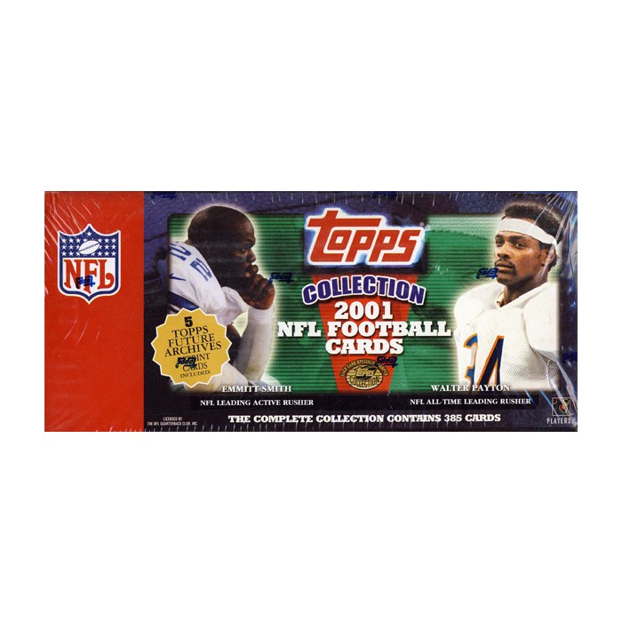 2001 Topps Football Factory Set | Steel City Collectibles