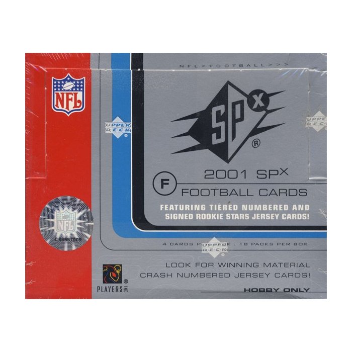 2001 Upper Deck SPX Football Hobby Box Random Division Group Break #1 ...