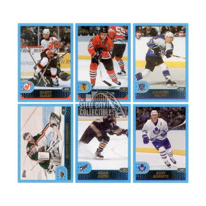 2001-02 Topps Hockey Sealed 6-Card Promo Pack | Steel City Collectibles