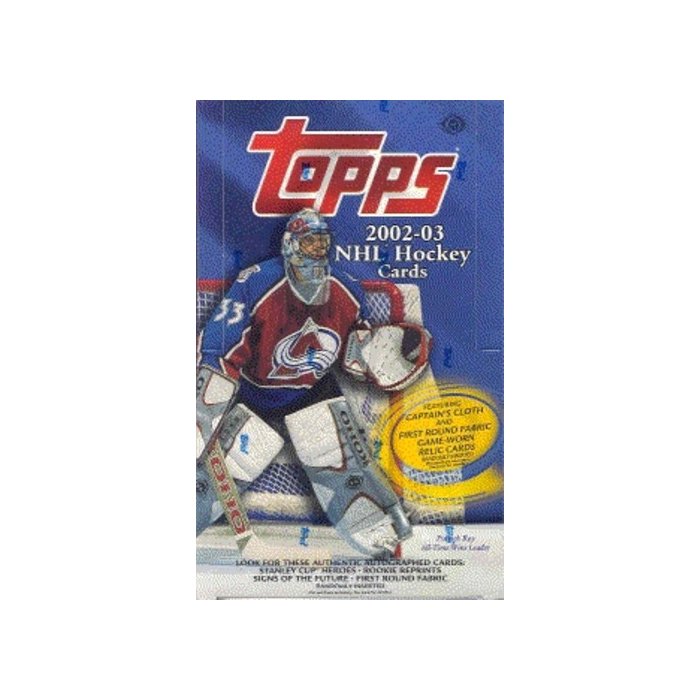 2002-03 Topps Hockey Hobby Box | Steel City Collectibles