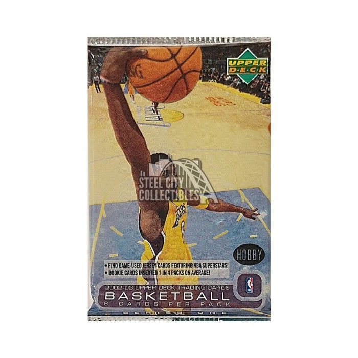 2002 03 Upper Deck Series 1 Basketball Hobby Pack Steel City Collectibles