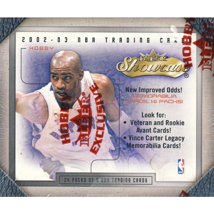 2002-03 Fleer Showcase Basketball Hobby Box | Steel City Collectibles