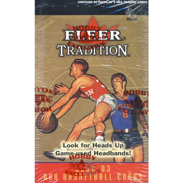 2002-03 Fleer Tradition Basketball Hobby Box | Steel City Collectibles 2002-03 Fleer Tradition Basketball Hobby Box | Steel City Collectibles