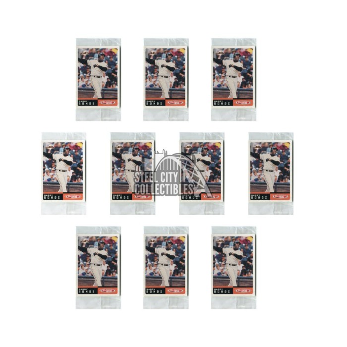 2002 Topps Total Baseball Sealed 3-Card Promo 10-Pack Lot | Steel City ...