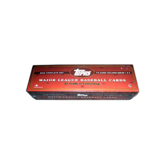 2002 Topps Baseball Factory Hobby Set Brown Box | Steel City Collectibles