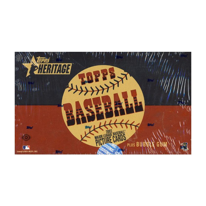 2002 Topps Heritage Baseball Hobby Box | Steel City Collectibles