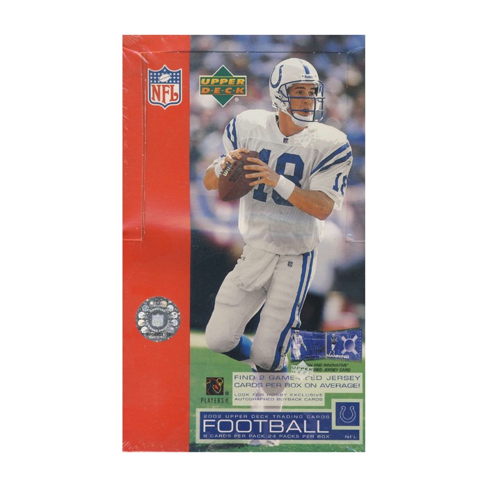 2002 Upper Deck Football Hobby Box | Steel City Collectibles