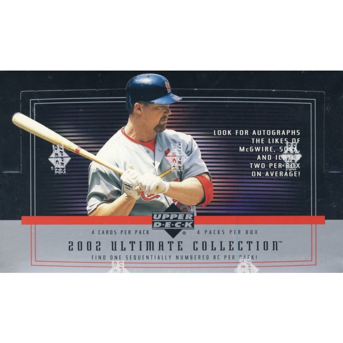2002 Upper Deck Ultimate Collection Baseball Hobby Box | Steel City Collectibles