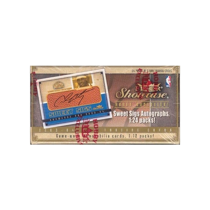 2003-04 Fleer Showcase Basketball Hobby Box | Steel City Collectibles