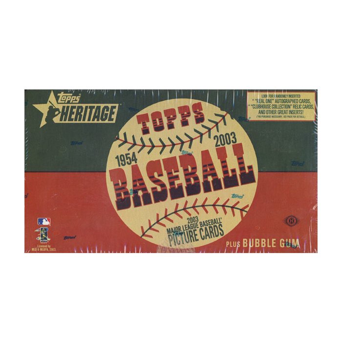 2003 Topps Heritage Baseball Hobby Box | Steel City Collectibles