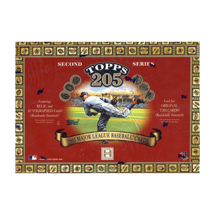2003 Topps T205 Series 2 Baseball Hobby Box | Steel City Collectibles