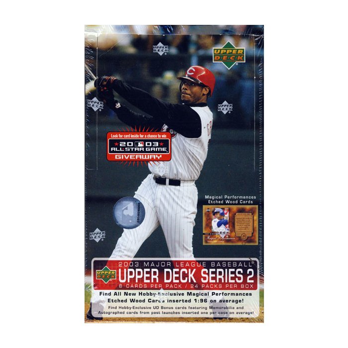 2003 Upper Deck Series 2 Baseball Hobby Box | Steel City Collectibles