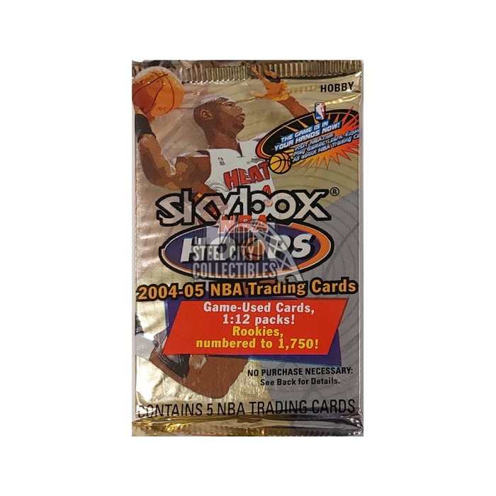 2004-05 Skybox Hoops Basketball Hobby Pack | Steel City Collectibles