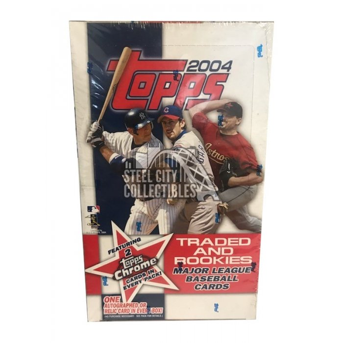 2004 Topps Rookies & Traded Baseball 24 Pack Retail Box | Steel City ...