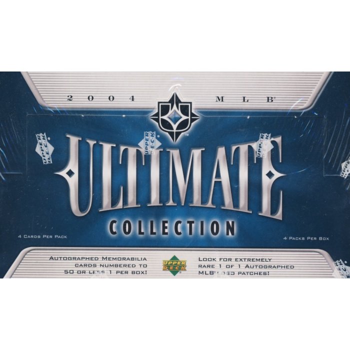 2004 Upper Deck Ultimate Collection Baseball Hobby Box | Steel City Collectibles