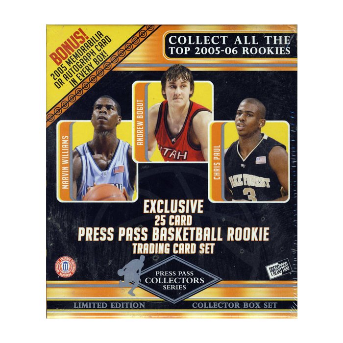 2005-06 Press Pass Basketball Blaster Box | Steel City Collectibles