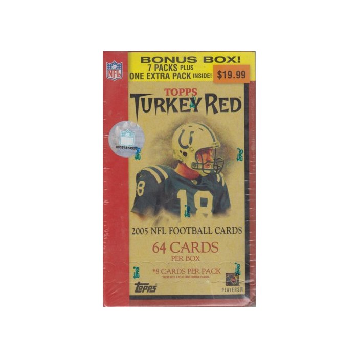 2005 Topps Turkey Red Football 8ct Blaster Box | Steel City Collectibles