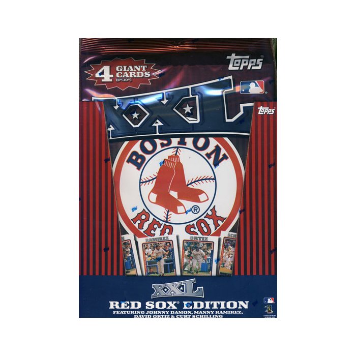 2005 Topps XXL Boston Red Sox Edition Baseball Hobby Box | Steel City ...
