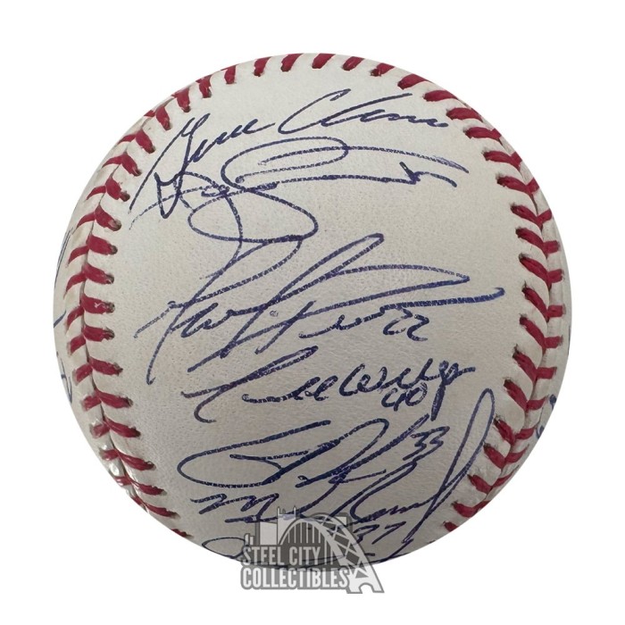 2005 Chicago Cubs Autographed Official MLB Baseball - JSA LOA (Ripped ...