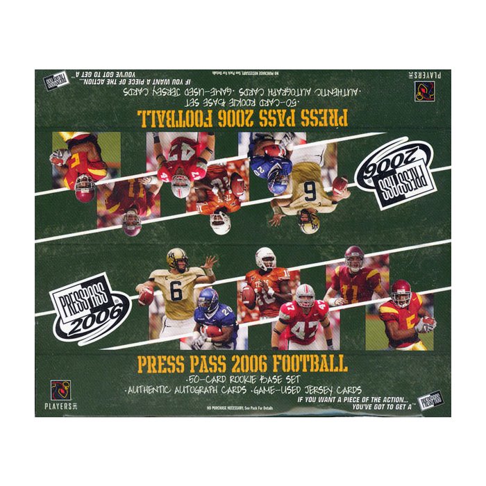 2006 Press Pass Football Hobby Box | Steel City Collectibles