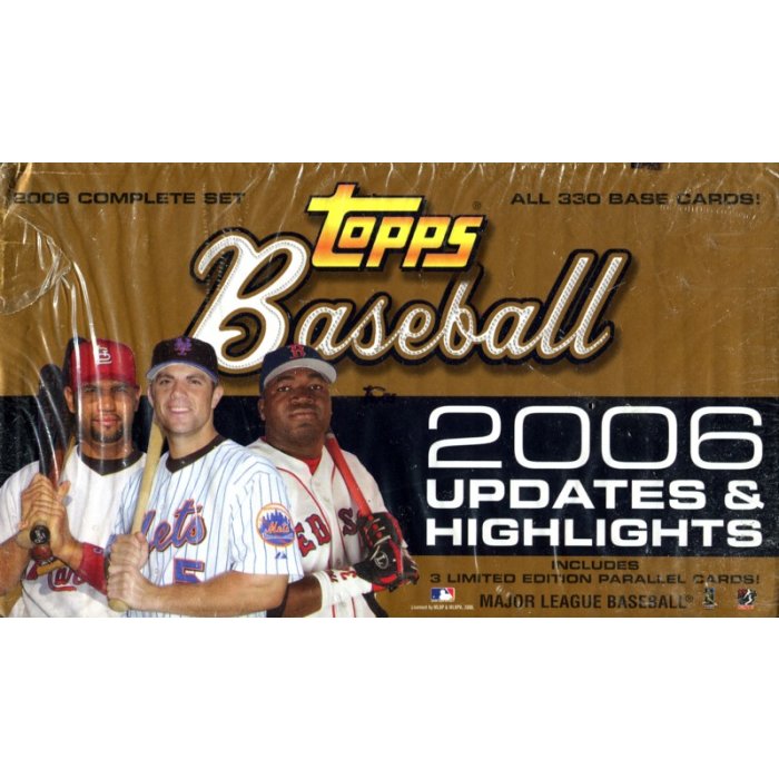 2006 Topps Baseball Updates & Highlights Factory Set 10 Set Lot | Steel ...