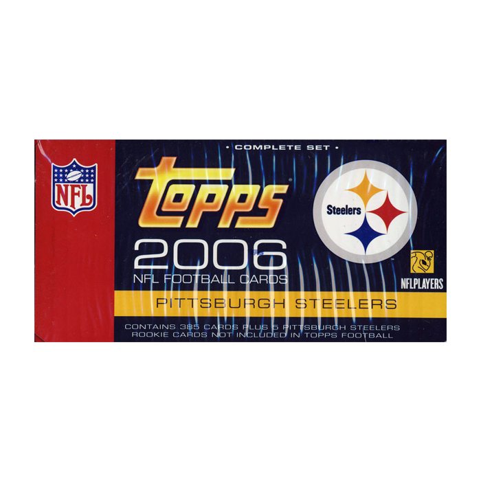 2006 Topps Football Factory Set Steelers Edition | Steel City Collectibles