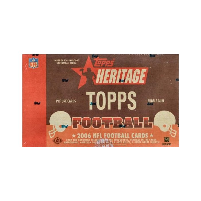2006 Topps Heritage Football Hobby Box | Steel City Collectibles