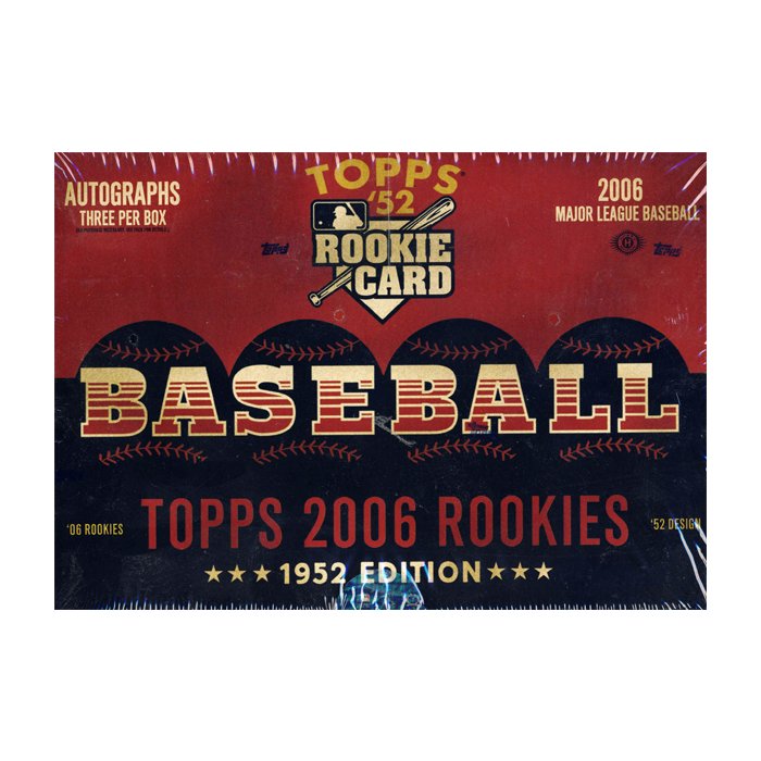 2006 Topps Rookies - 1952 Edition Baseball Hobby Box | Steel City ...