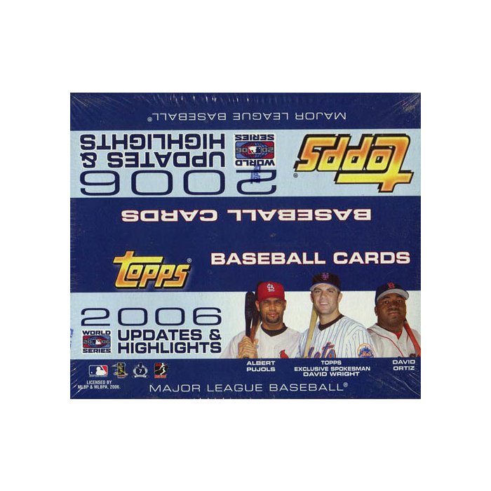 2006 Topps Updates & Highlights Baseball 24ct Box | Steel City Collectibles
