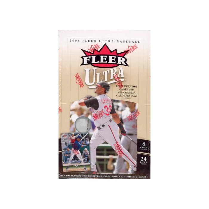 2006 Fleer Ultra Baseball Hobby Box | Steel City Collectibles