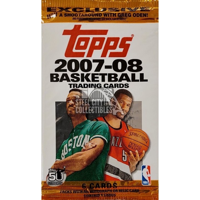 2007-08 Topps Basketball Blaster Pack | Steel City Collectibles