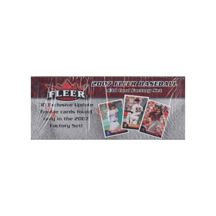 2007 Fleer Baseball Factory Set | Steel City Collectibles