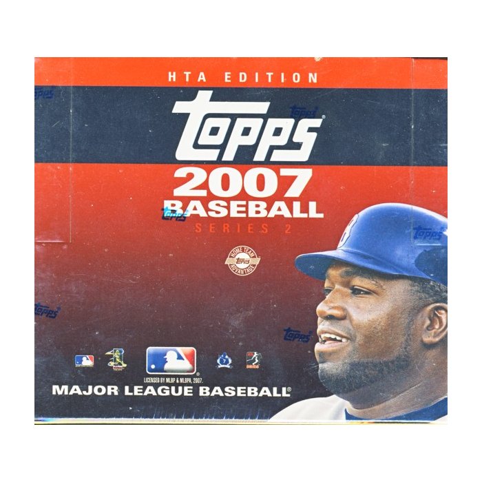 2007 Topps Series 2 Baseball HTA Jumbo Box | Steel City Collectibles