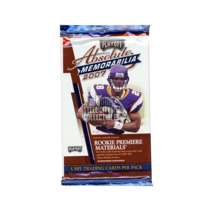 2007 Playoff Absolute Memorabilia Football Blaster Pack | Steel City ...
