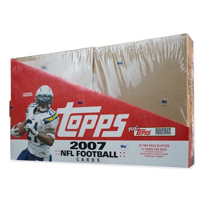 2007 Topps Football 40ct Blister Pack Box | Steel City Collectibles